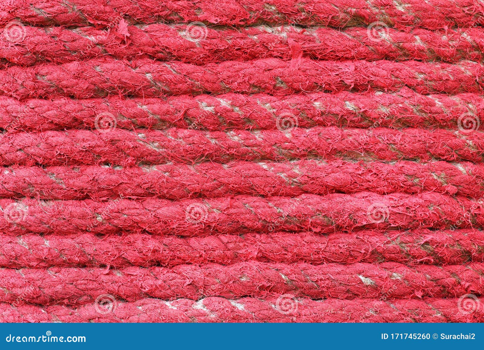 Red Rope Surface Use for Abstract Background Stock Photo - Image of ...