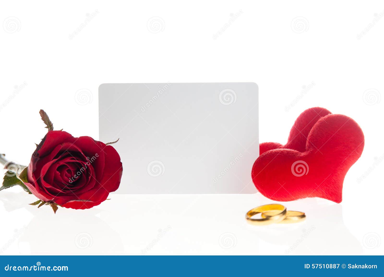 Red Rose Diamond Rings Blank Card Photos - Free & Royalty-Free Stock ...