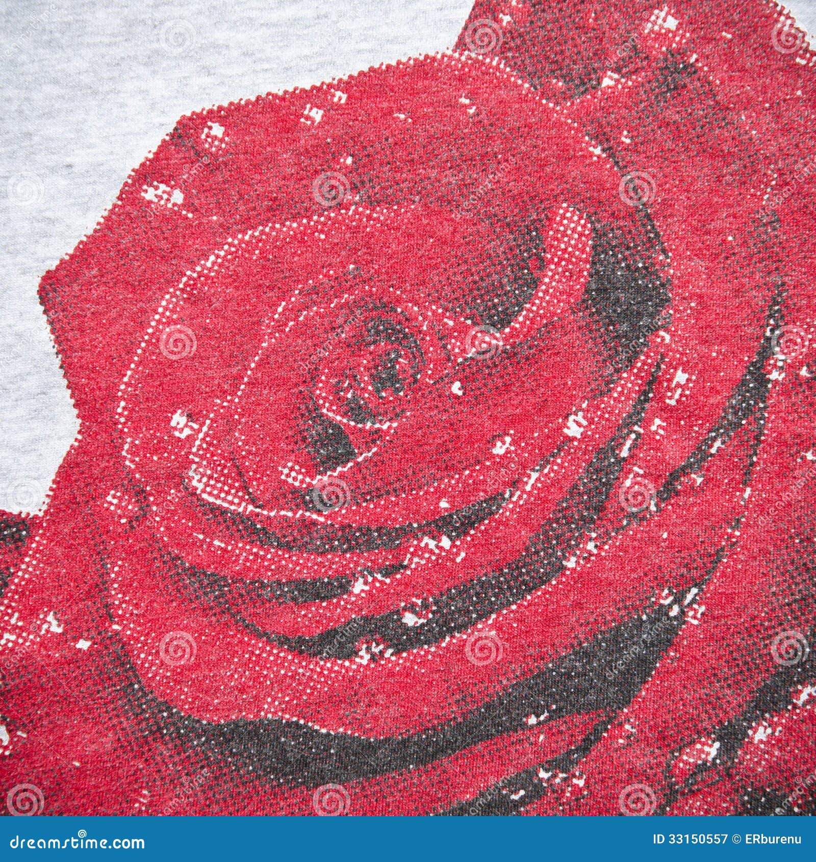 Red Rose Fabric Texture stock image. Image of background - 33150557