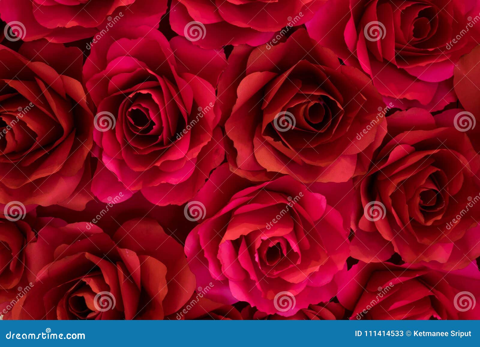 Red Rose Paper for Backgrounds Stock Image - Image of fresh, blooming ...
