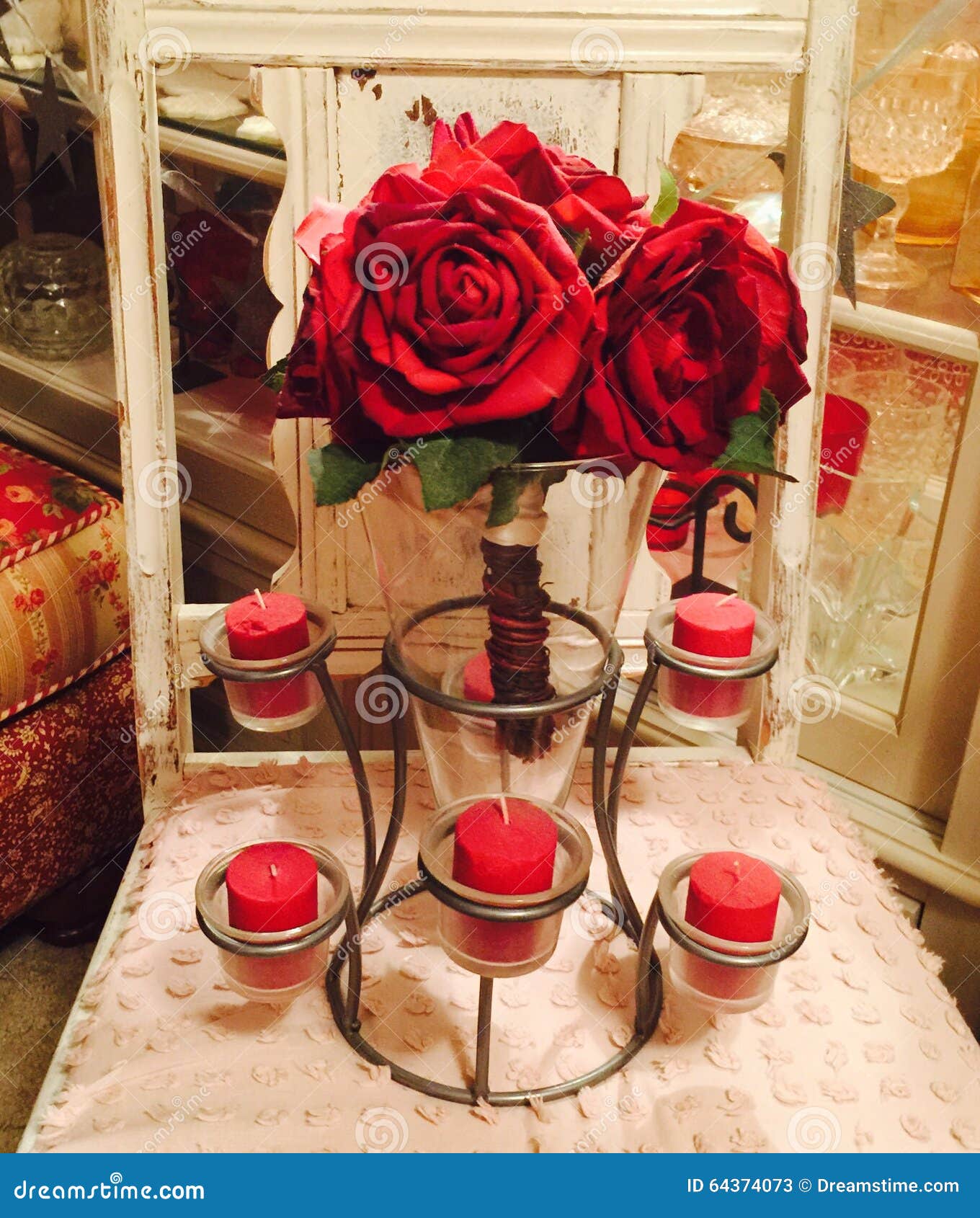 Red Rose Riches stock image. Image of riches, iron, wrought - 64374073