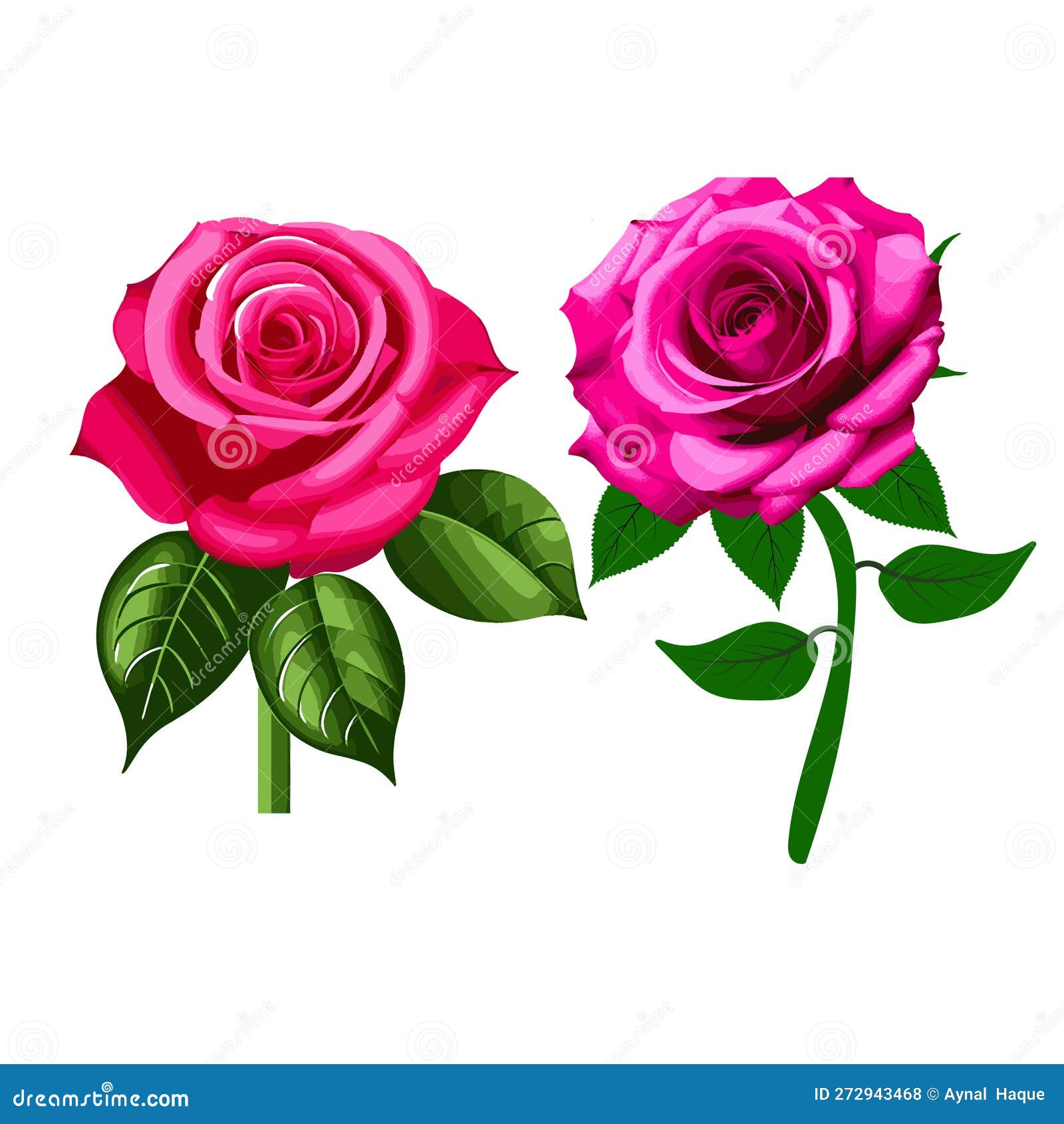Red Rose Vector Art and Illustration Stock Photo - Image of design ...