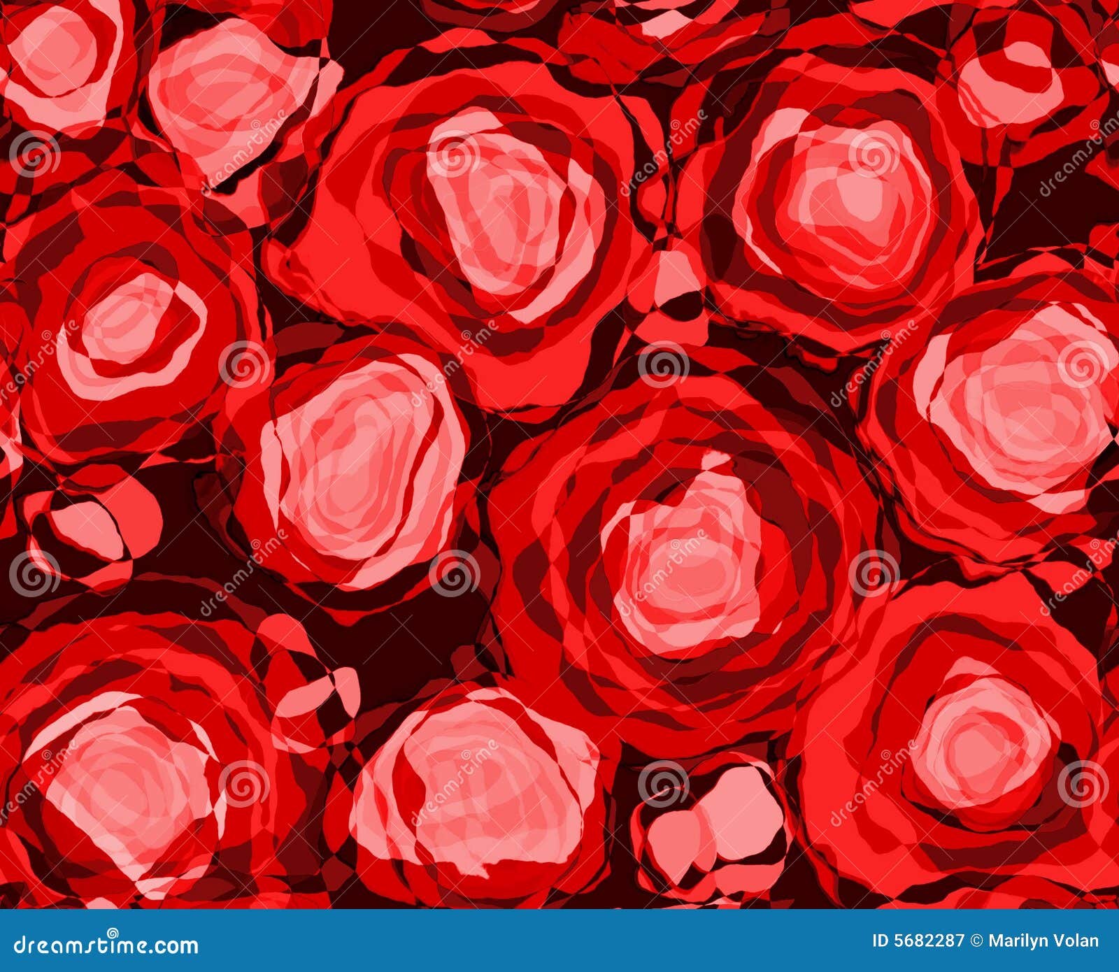 Red Roses Abstract stock illustration. Illustration of christmas - 5682287