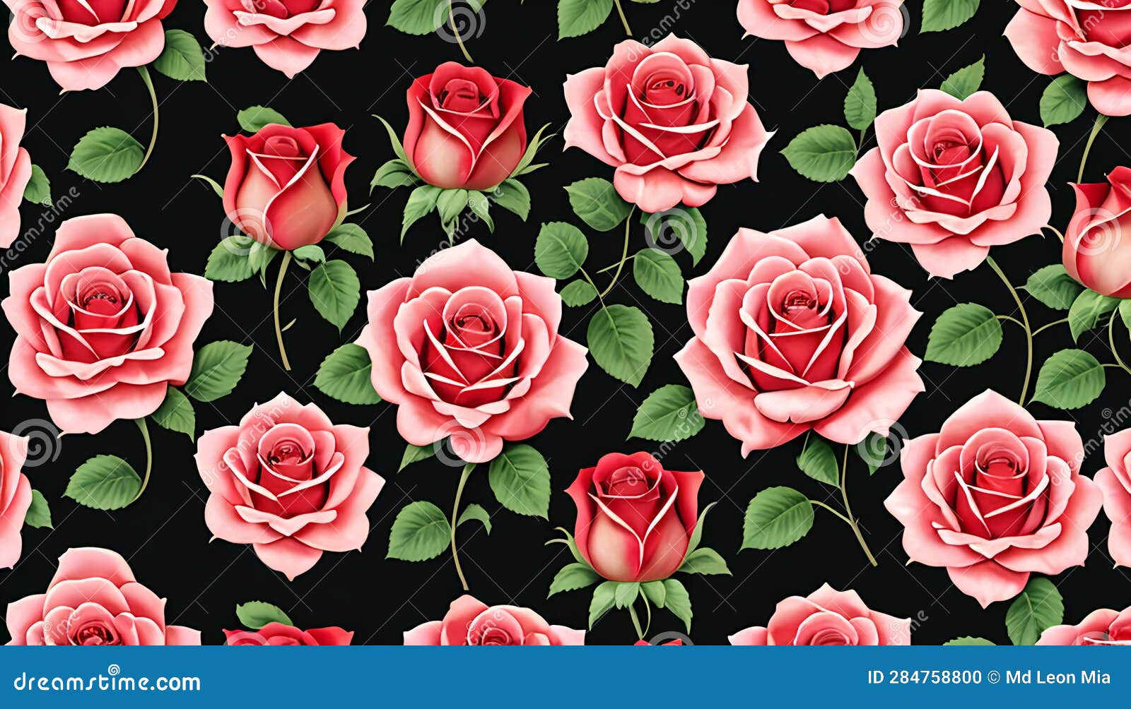 Roses Background stock illustration. Illustration of flowers - 284758800