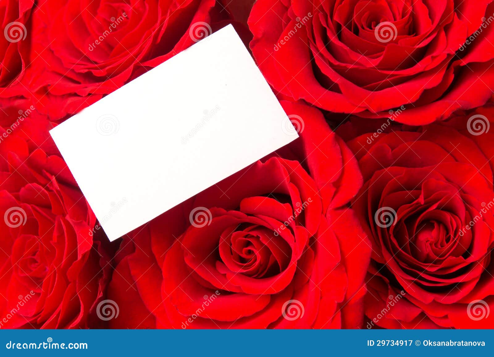 Red roses and blank card stock image. Image of letter - 29734917
