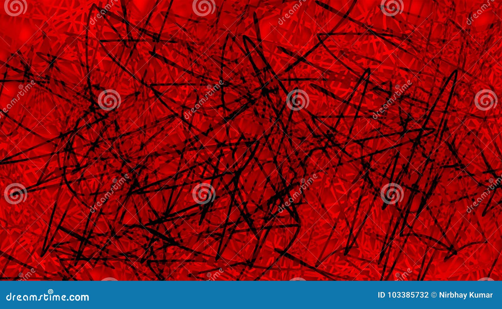 Red Rough Lines Pattern Background with Lighting Effect Stock Vector ...
