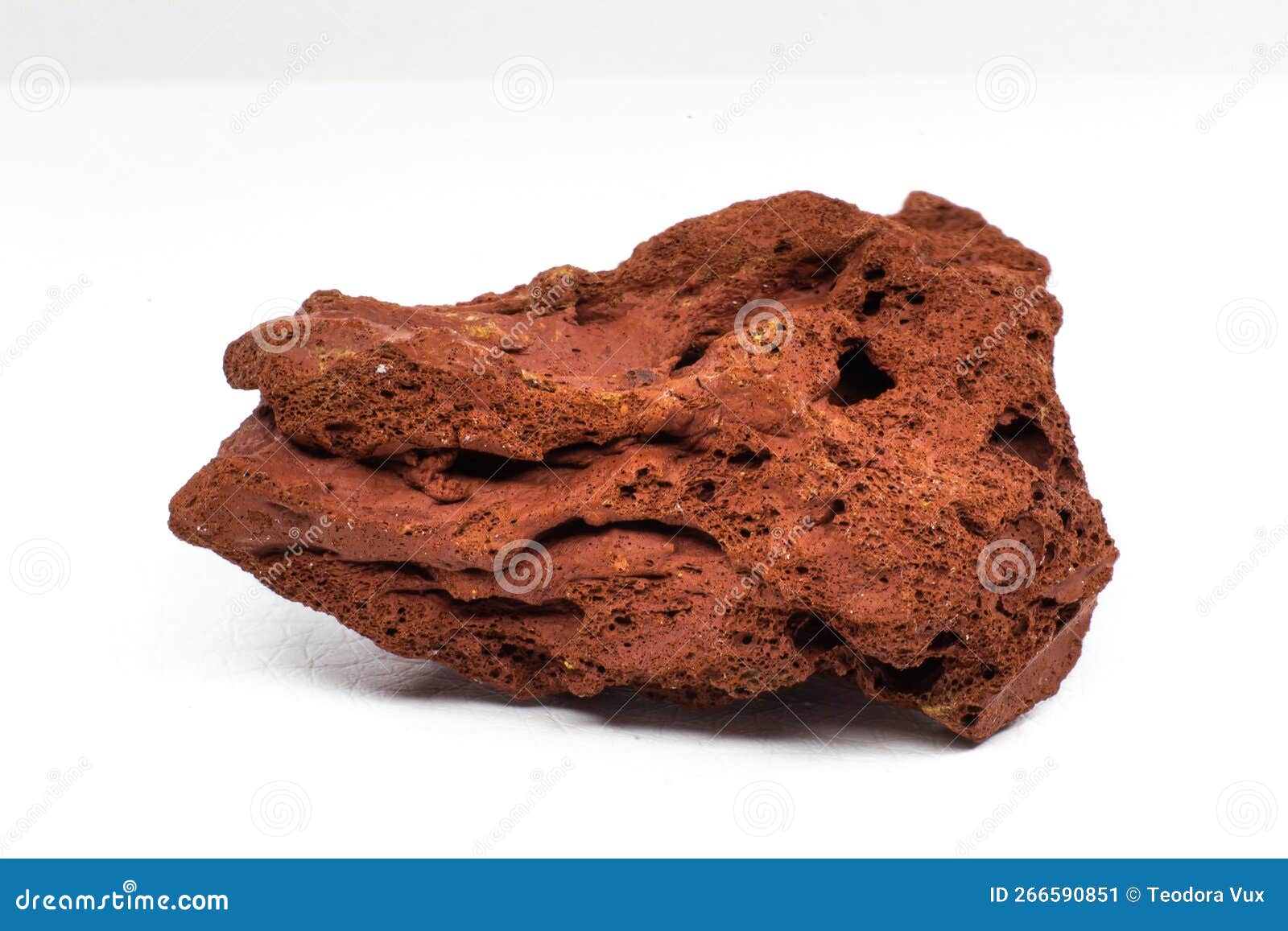 Red rough real lava stone stock image. Image of crystal - 266590851