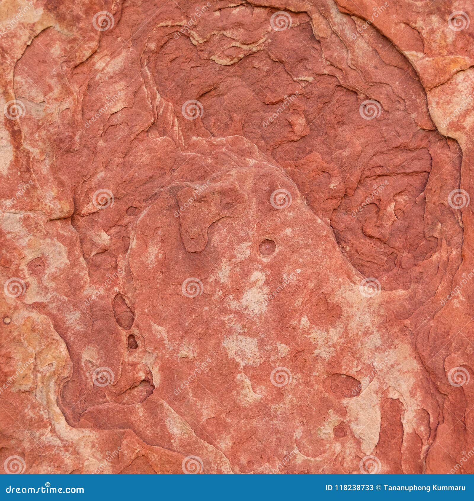 Red Rough Stone Texture Background. Stock Image - Image of exterior ...