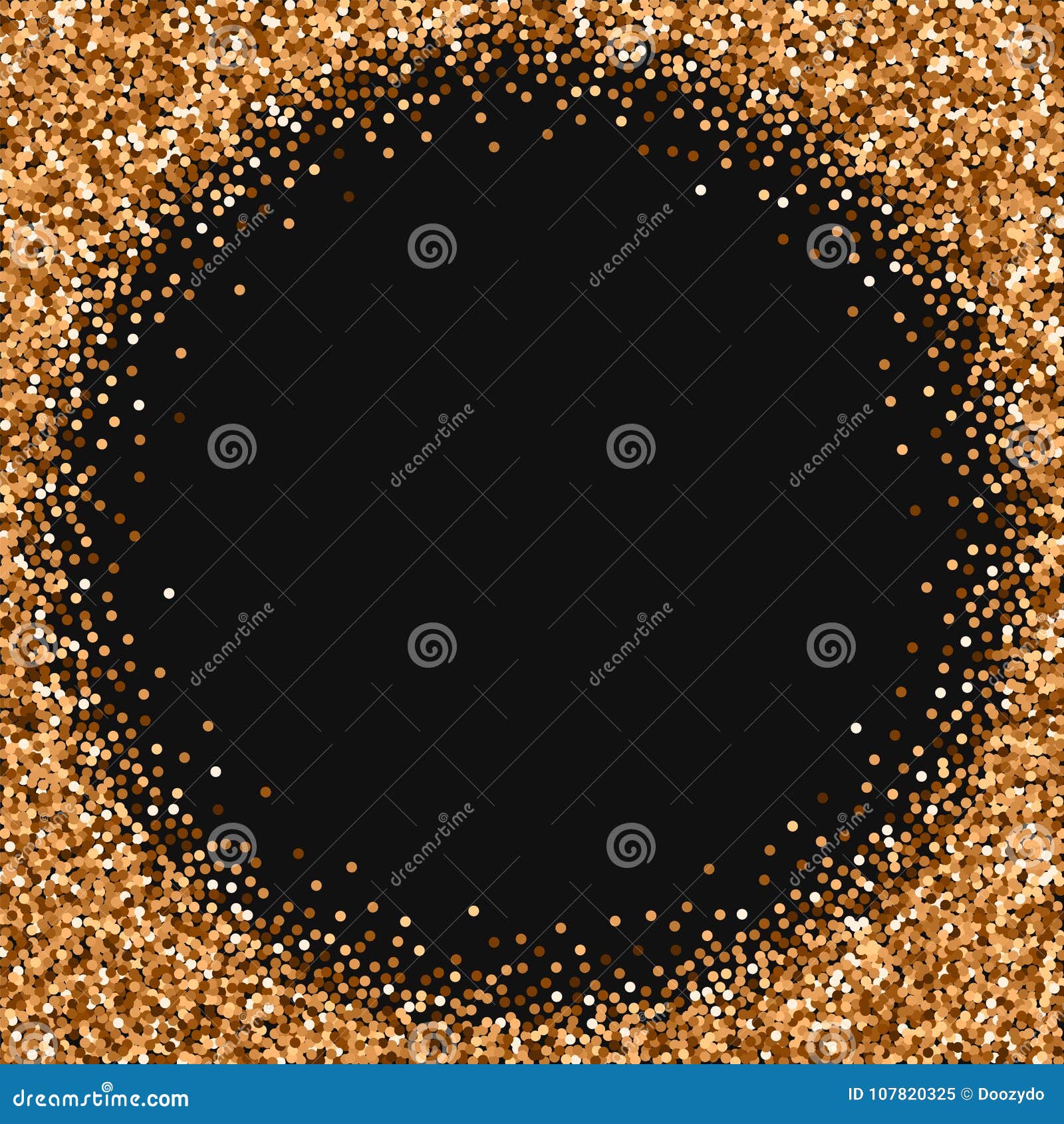 Red round gold glitter. stock vector. Illustration of wallpaper - 107820325