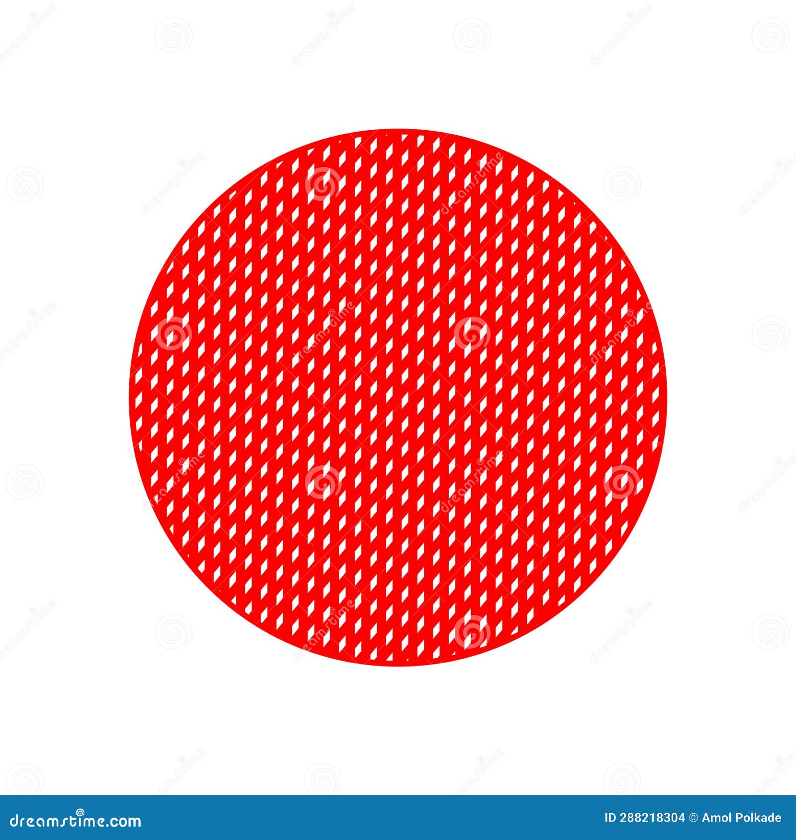 Red Round Mat Vector Icon. Red Round Stock Illustration - Illustration ...