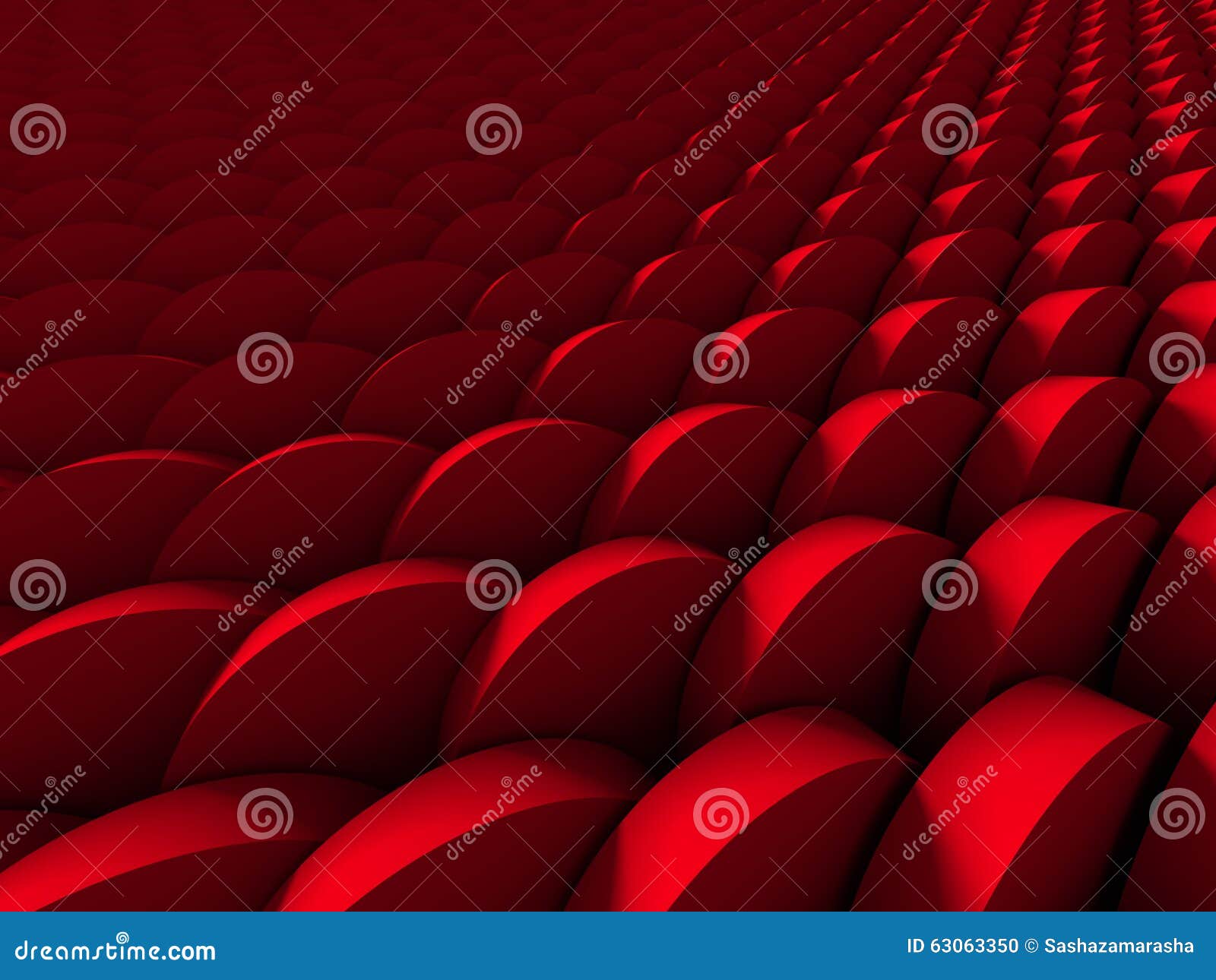Red Round Shapes Design Wallpaper Background Stock Illustration ...