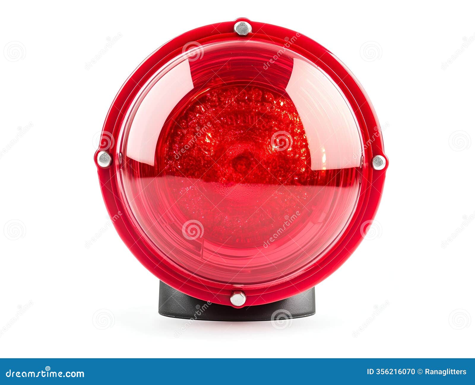 Round Spotlight Standing On The Floor Illuminating Royalty-Free Stock ...