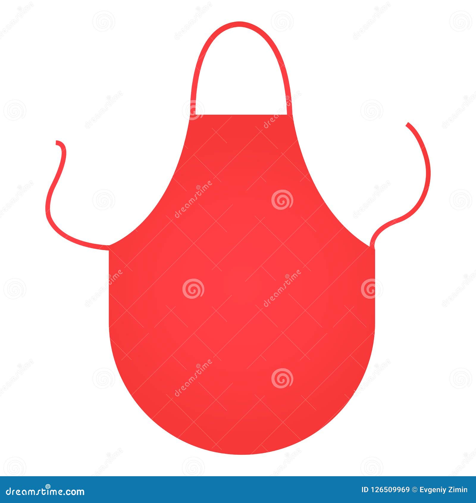 White Apron Clipart