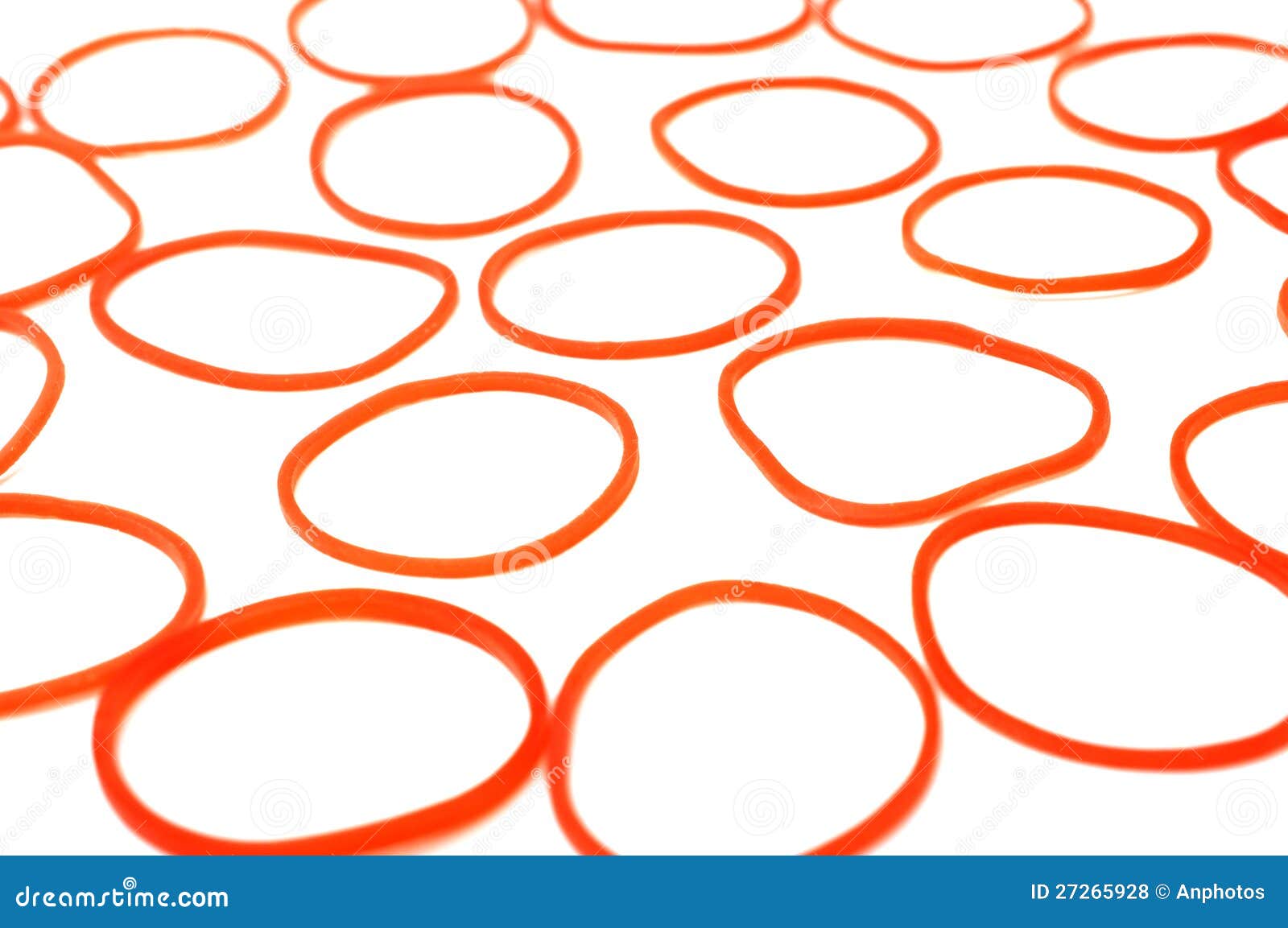 Red rubber stock photo. Image of twist, office, stationary - 27265928