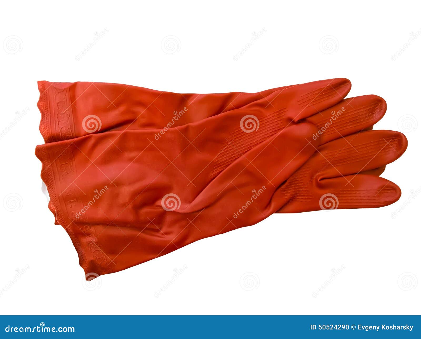 Red rubber gloves stock photo. Image of industrial, rubber - 50524290