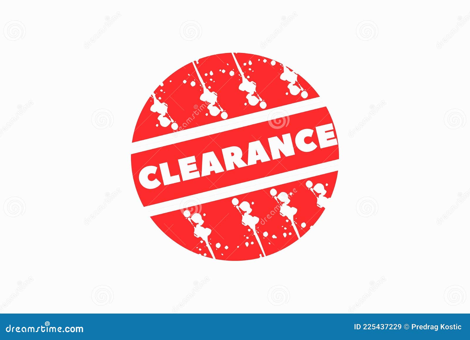 Red rubber stamp icon stock illustration. Illustration of icon - 225437229