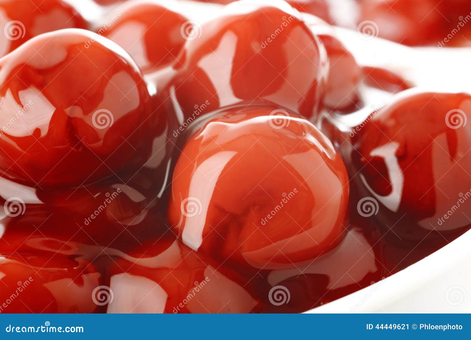 Red ruby cherry stock image. Image of baked, food, ruby - 44449621