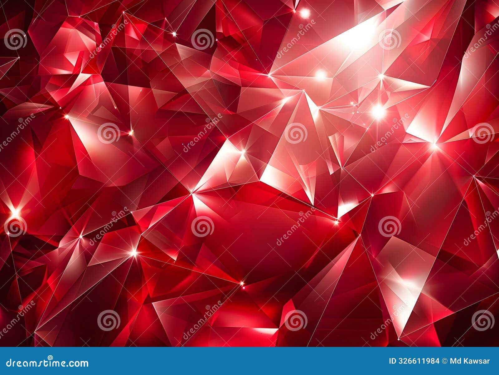 Red Ruby Gemstone Texture Abstract Background Stock Illustration ...