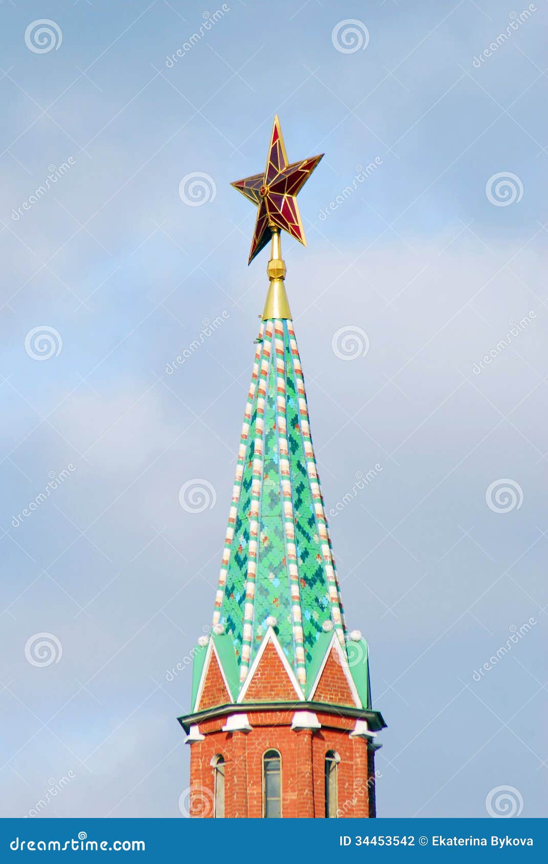 Red Ruby Star. Moscow Kremlin Tower Stock Photo - Image of kremlin ...