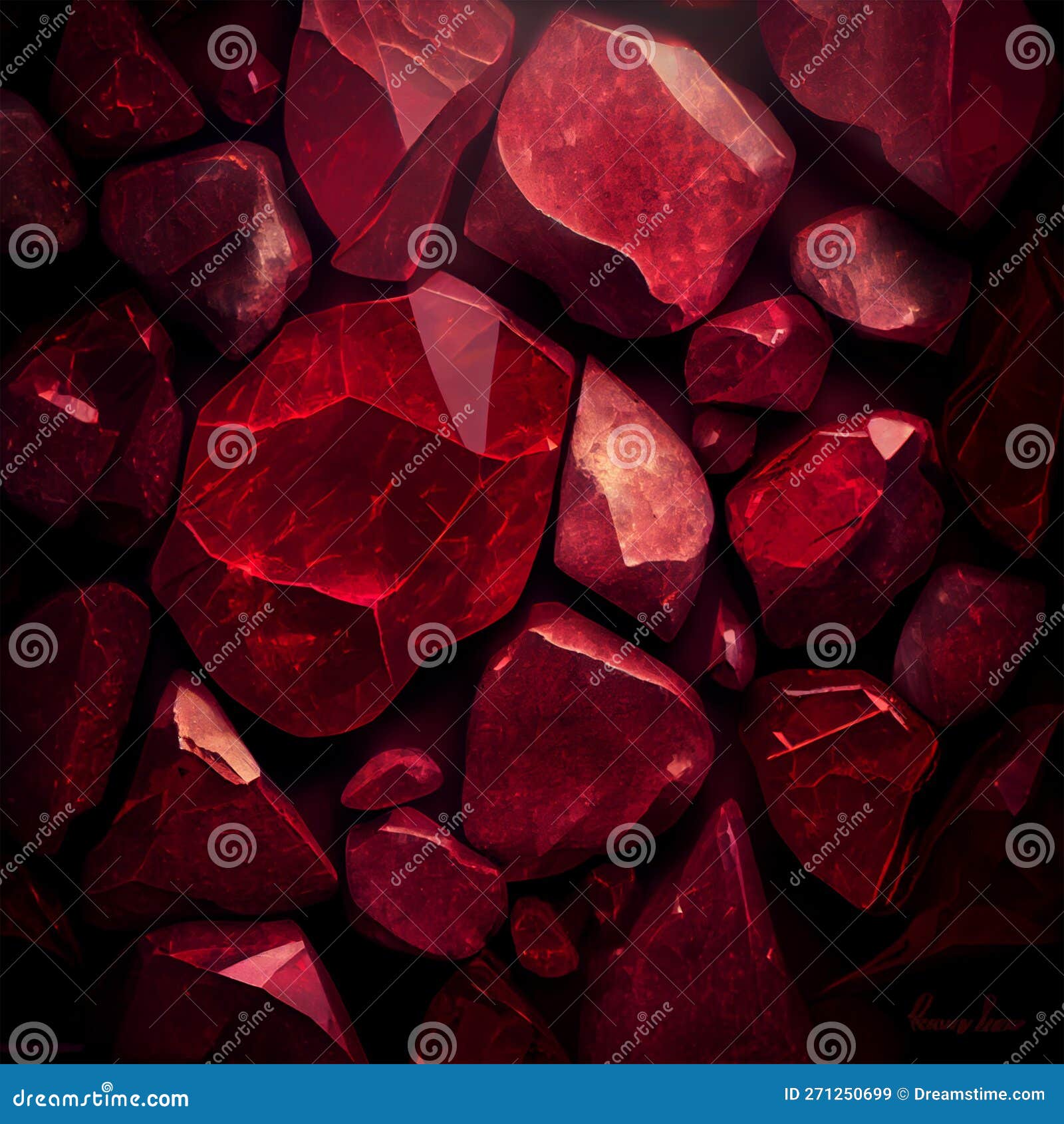 Red Ruby Stone Texture Background - AI Generated Image Stock Image ...