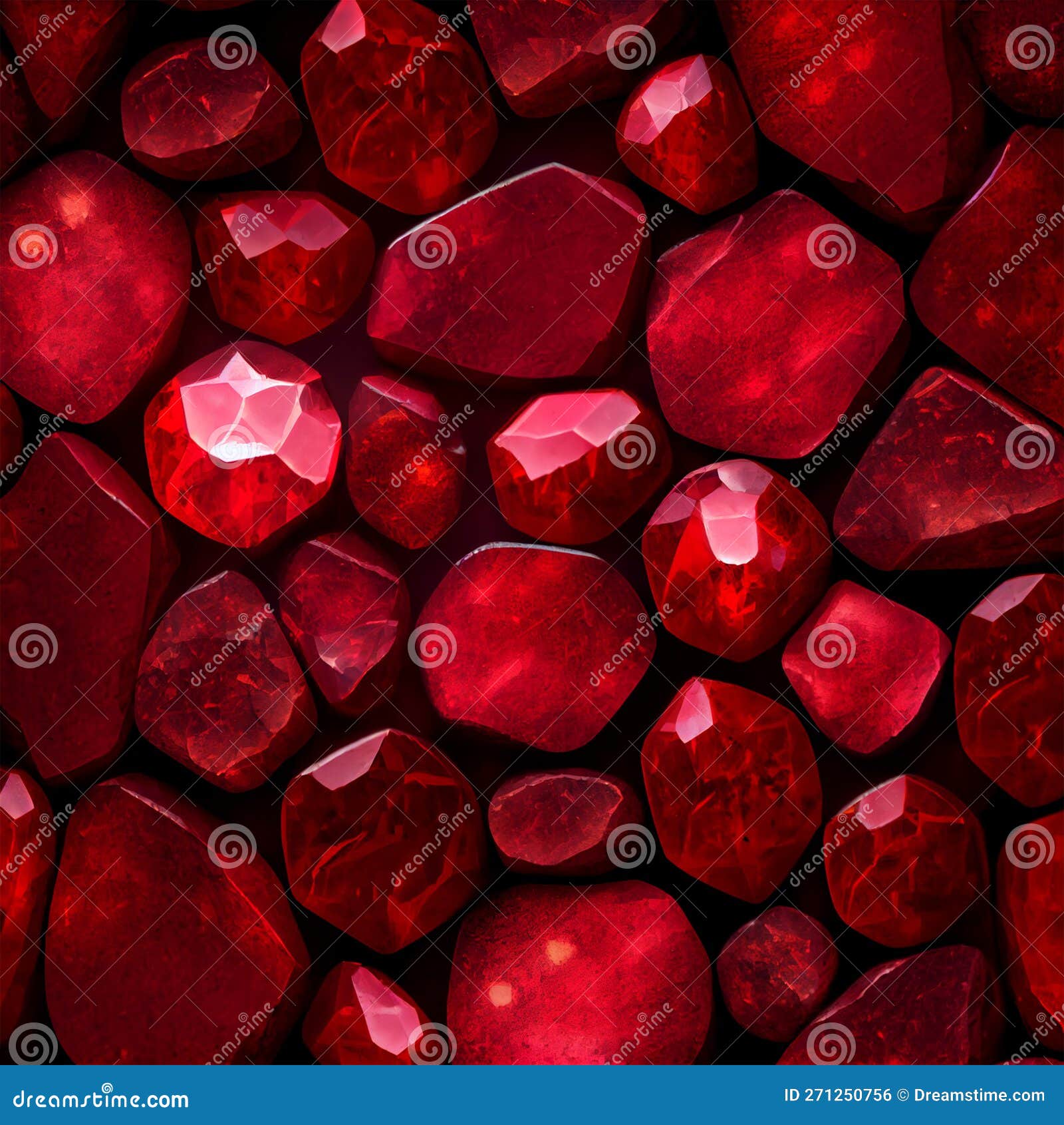 Red Ruby Stone Texture Background - AI Generated Image Stock ...