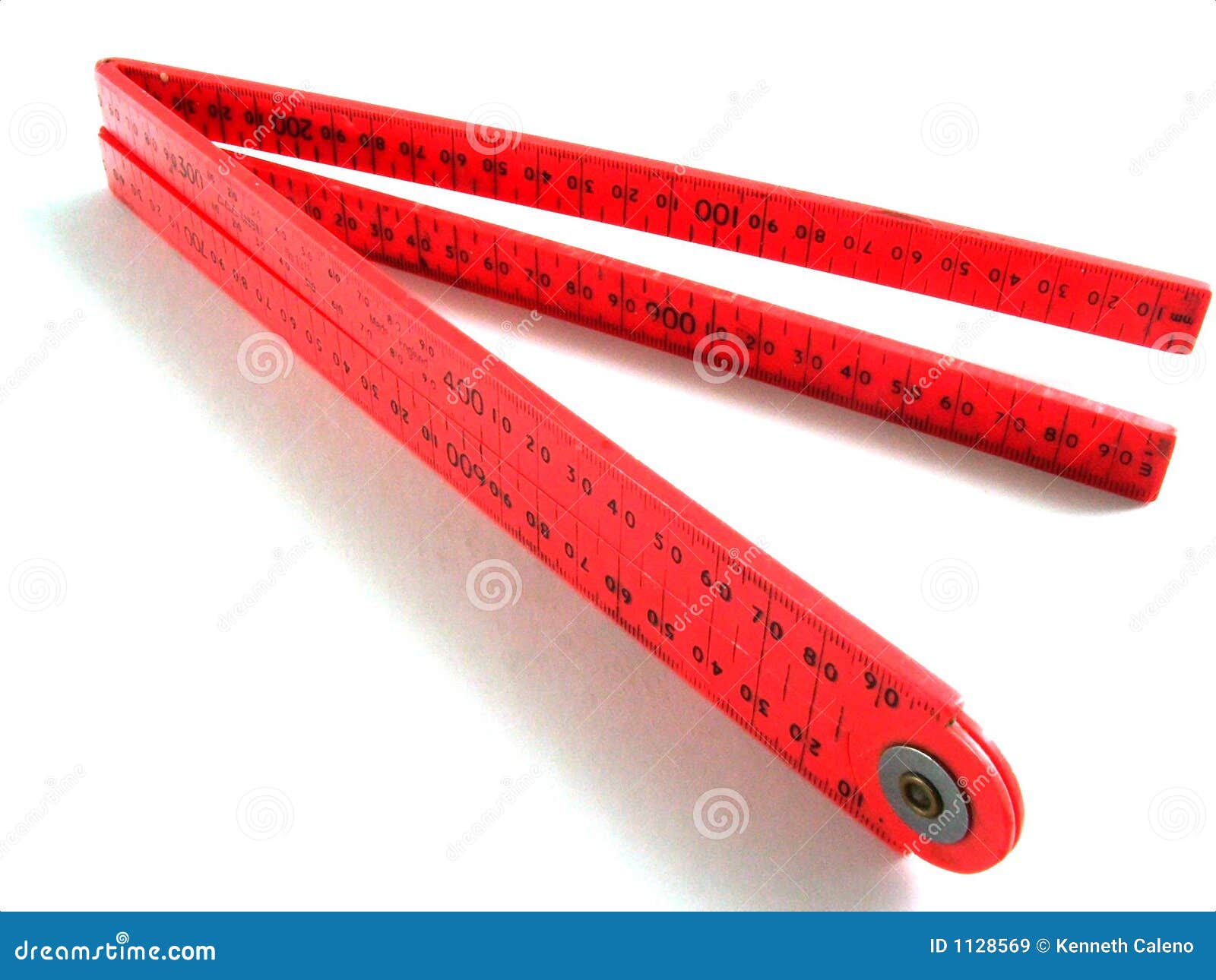 Red ruler stock image. Image of fulcrom, measuring, white - 1128569