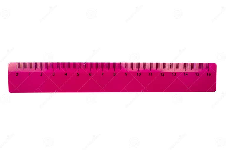 Red Ruler stock photo. Image of texture, supplies, instrument - 29840164