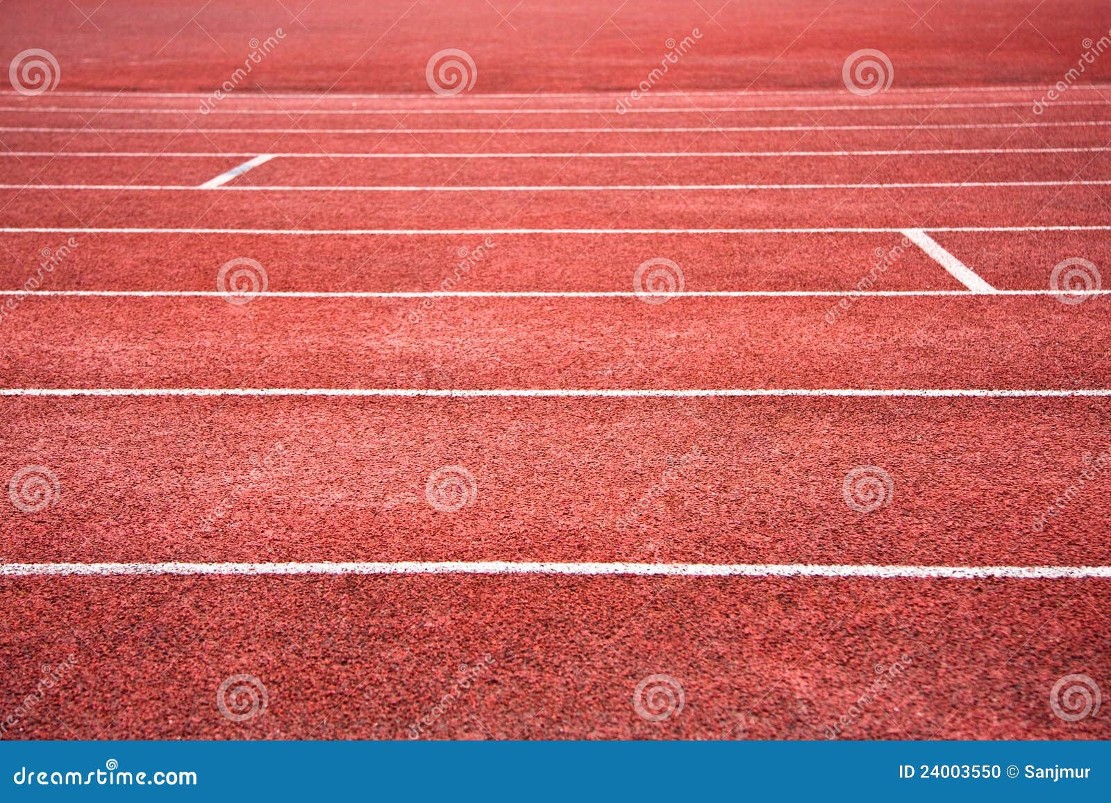 Red running track stock photo. Image of lanes, fast, field - 24003550
