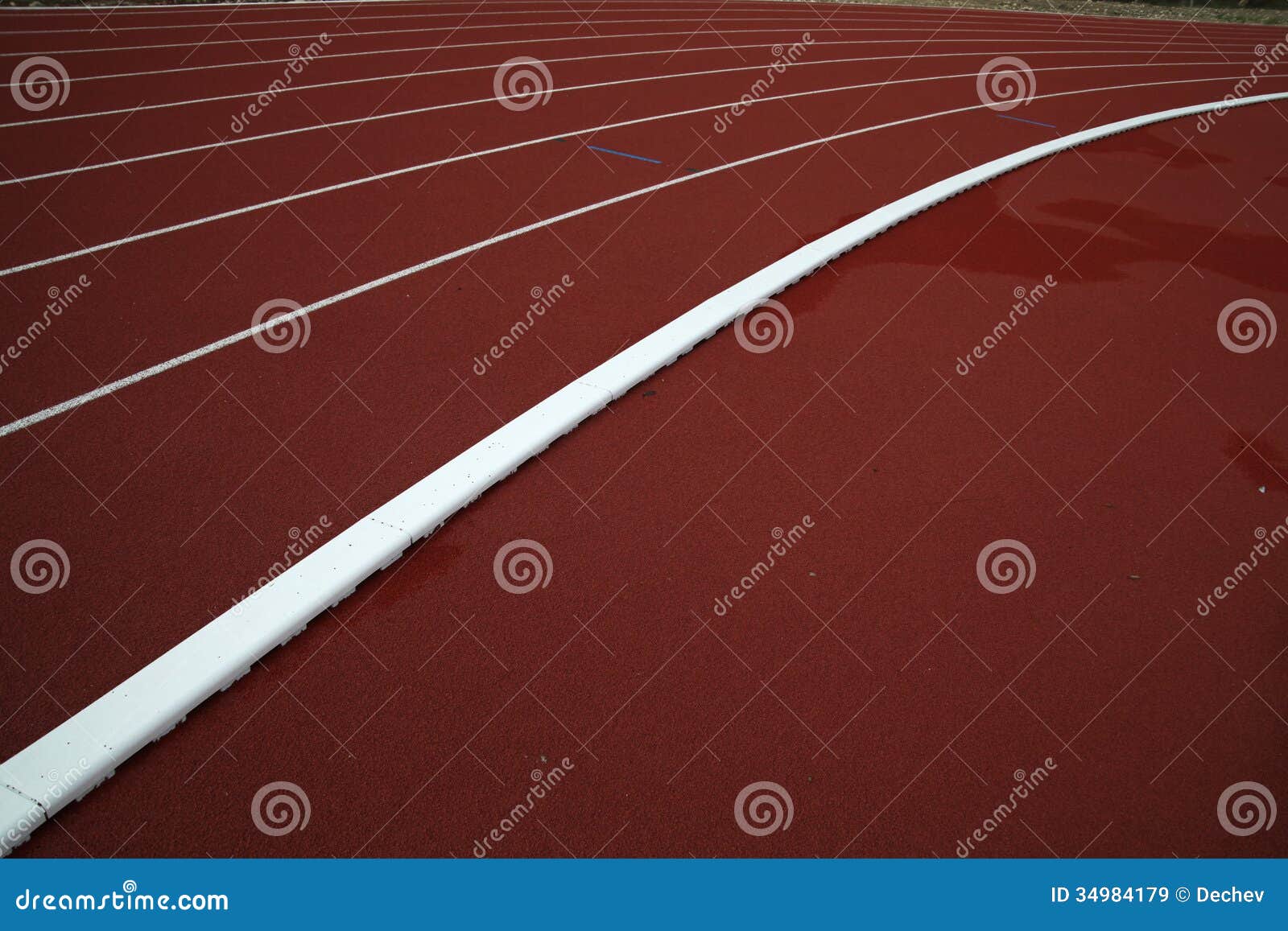 Red running track stock image. Image of game, field, race - 34984179