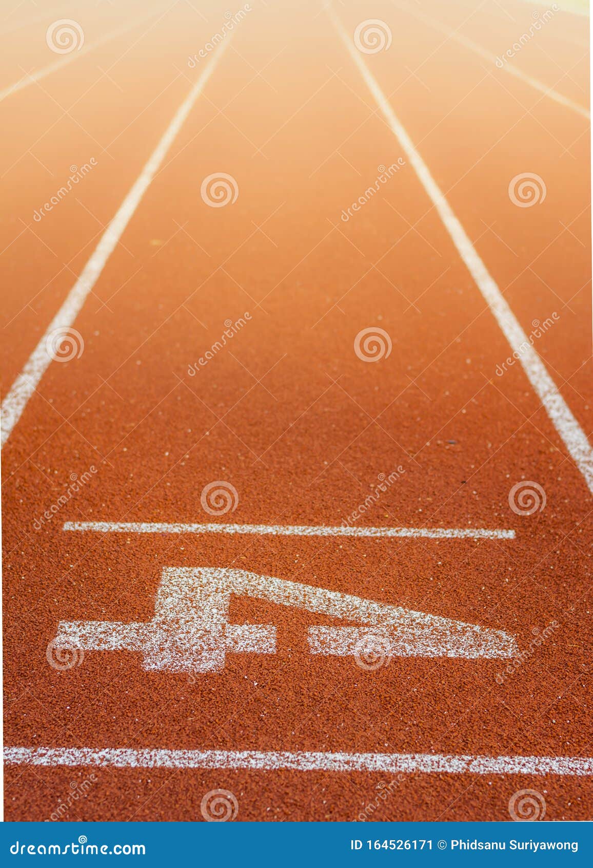 Red running track stock image. Image of cheerful, champion - 164526171