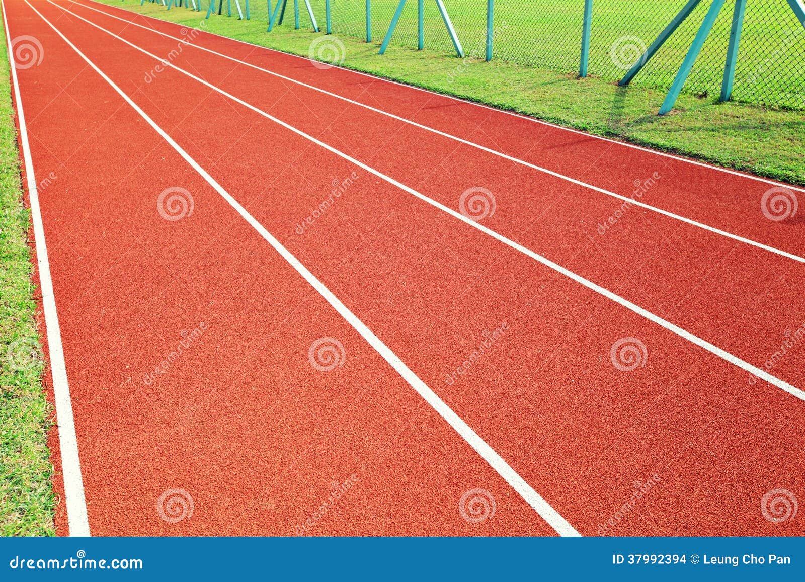 Red Running way stock photo. Image of arena, racecourse - 37992394