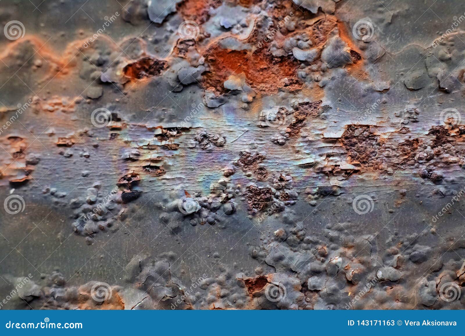 Red Rust on Black Iron Close Up Stock Image - Image of metal, house ...