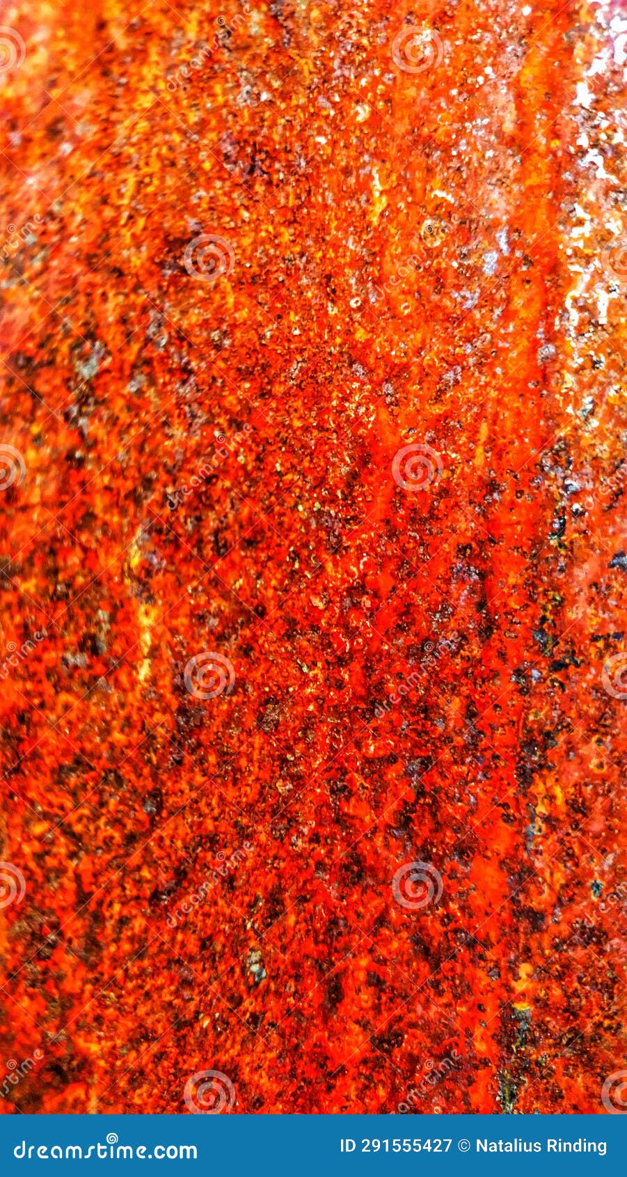 Red Rust Color Texture on Iron Plate Stock Image - Image of korosi ...