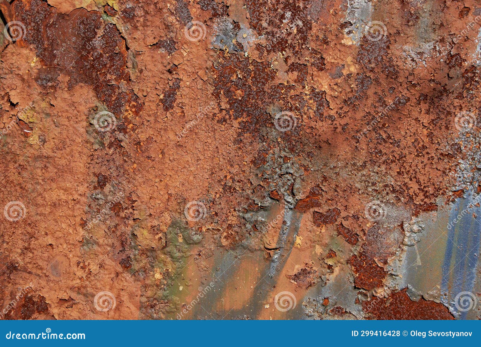 Red Rust on Metal Rusty Surface Stock Photo - Image of wall, metallic ...