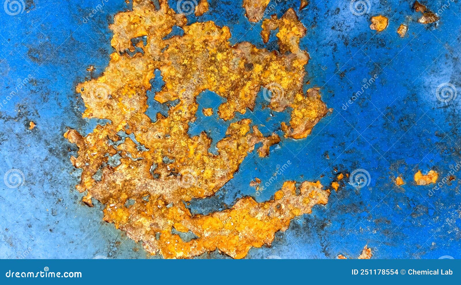 Red Rust on the Old Metal Surface Stock Photo - Image of corrosive ...