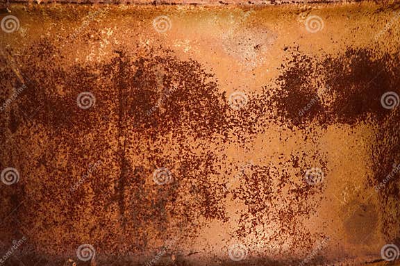 Red Rust Pattern on Metal Barrel Stock Image - Image of texture, steel ...