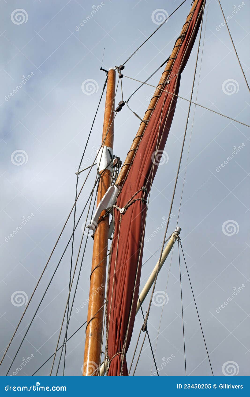 Red Sails stock image. Image of industry, sail, rigging - 23450205