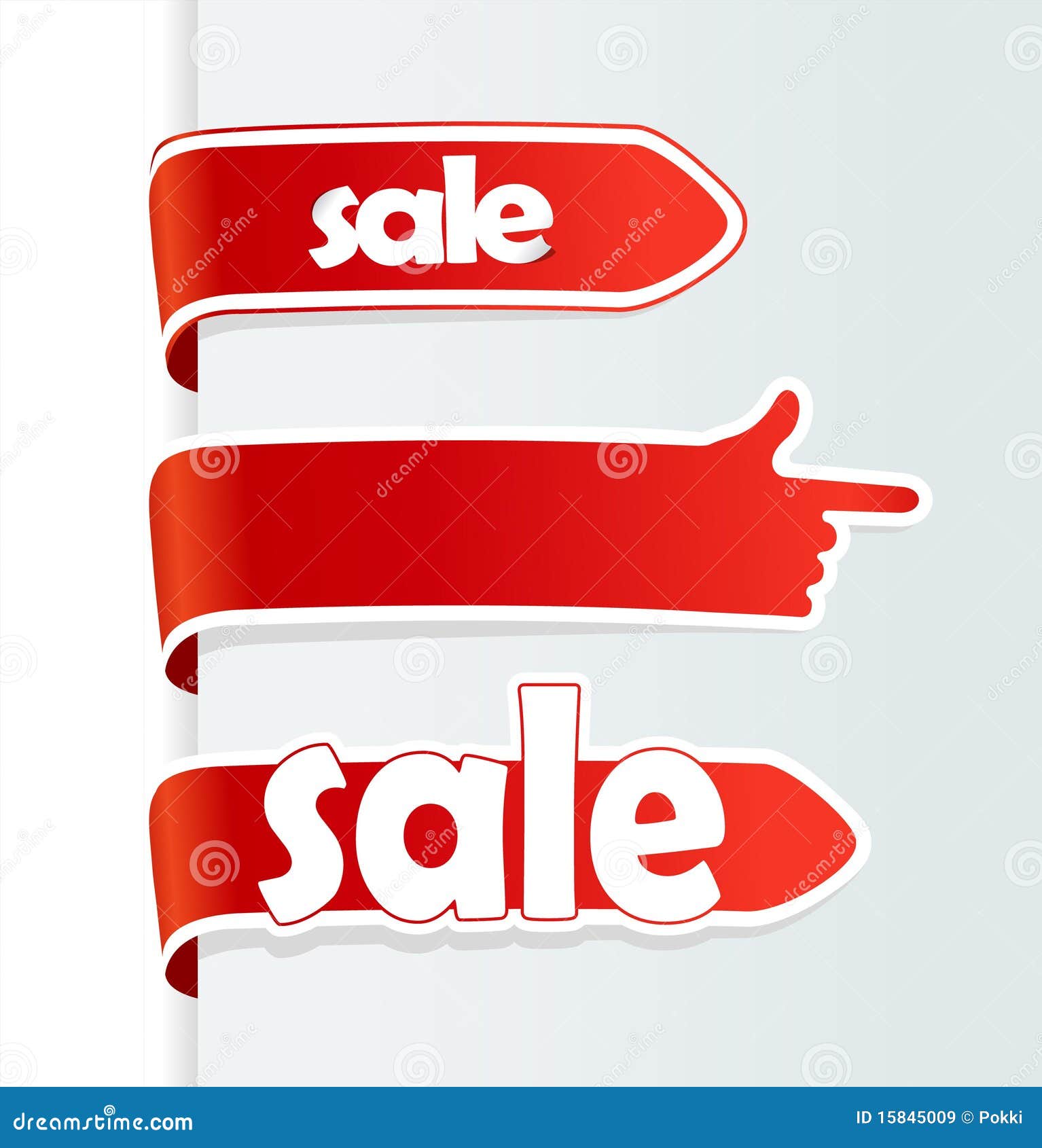 Red sale arrows stock vector. Illustration of arrow, advertising - 15845009
