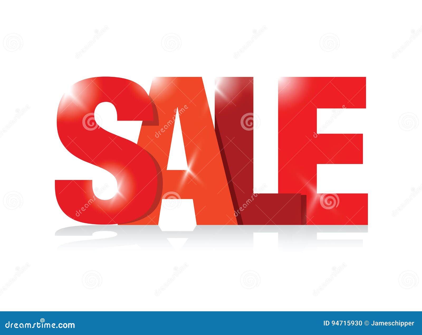 Red sale sign stock illustration. Illustration of percent - 94715930