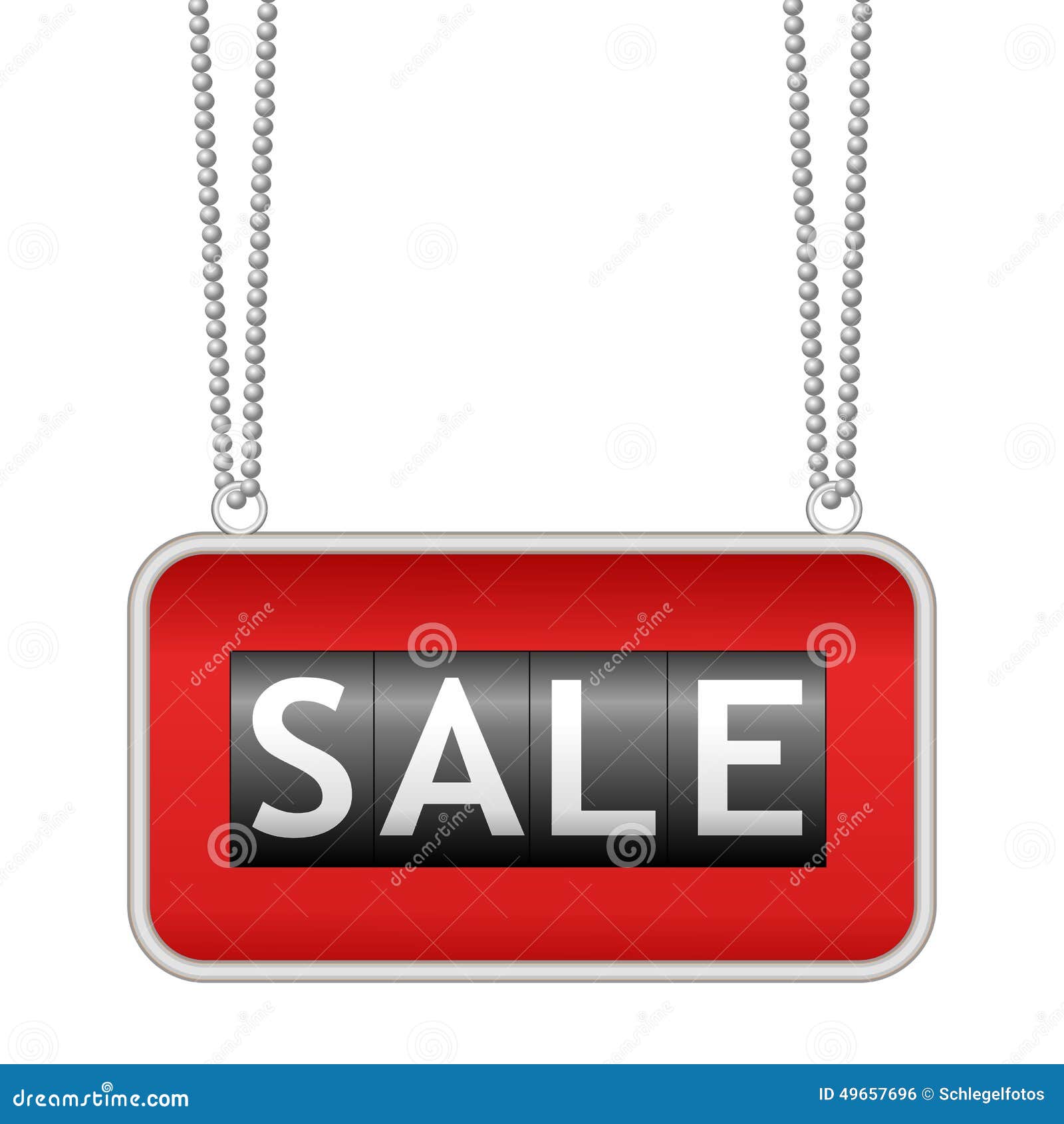 Red Sale sign isolated stock illustration. Illustration of product ...