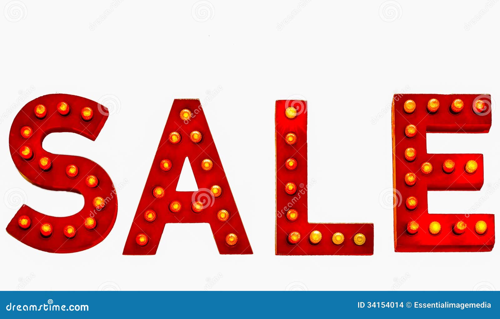 Red Sale Sign Stock Images - Image: 34154014