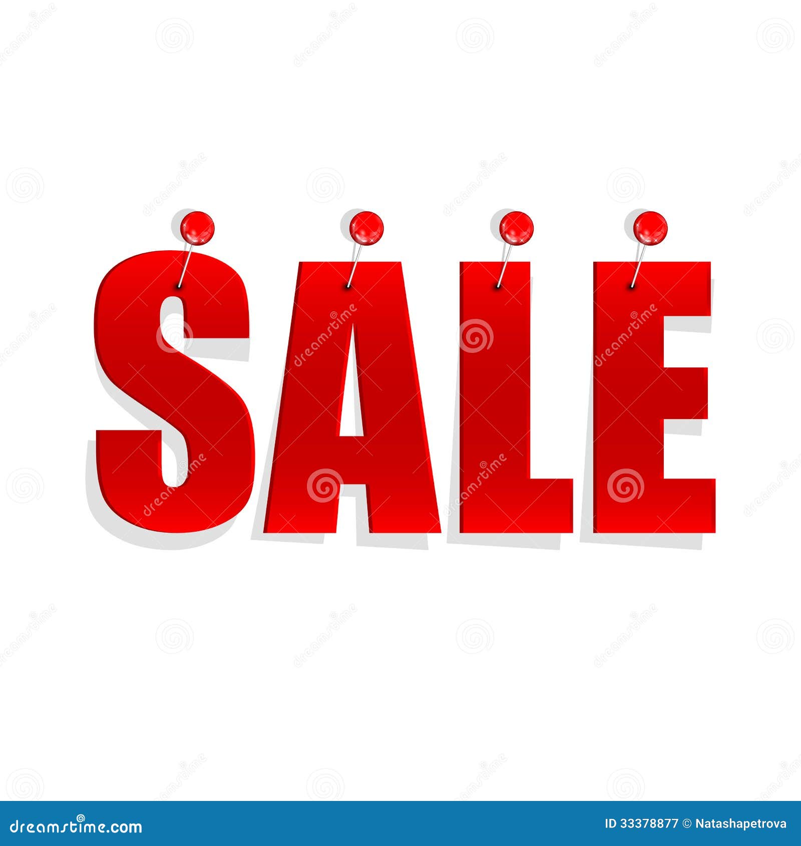 Red sale tags stock vector. Illustration of percent, market - 33378877