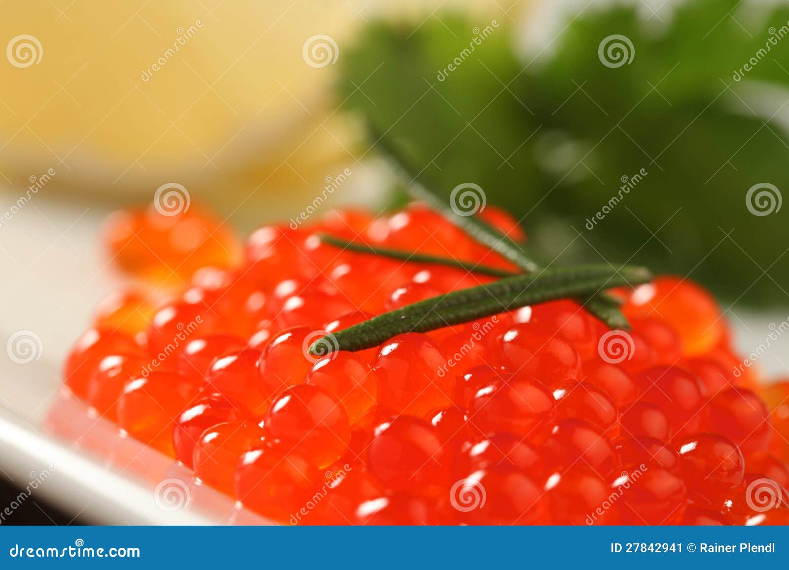 Red salmon caviar stock image. Image of appetizer, cuisine - 27842941