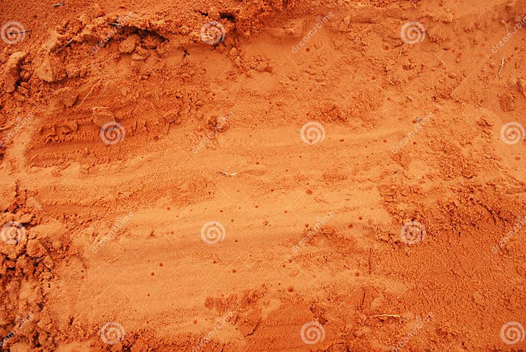 Red sand stock image. Image of land, material, desert - 16067999