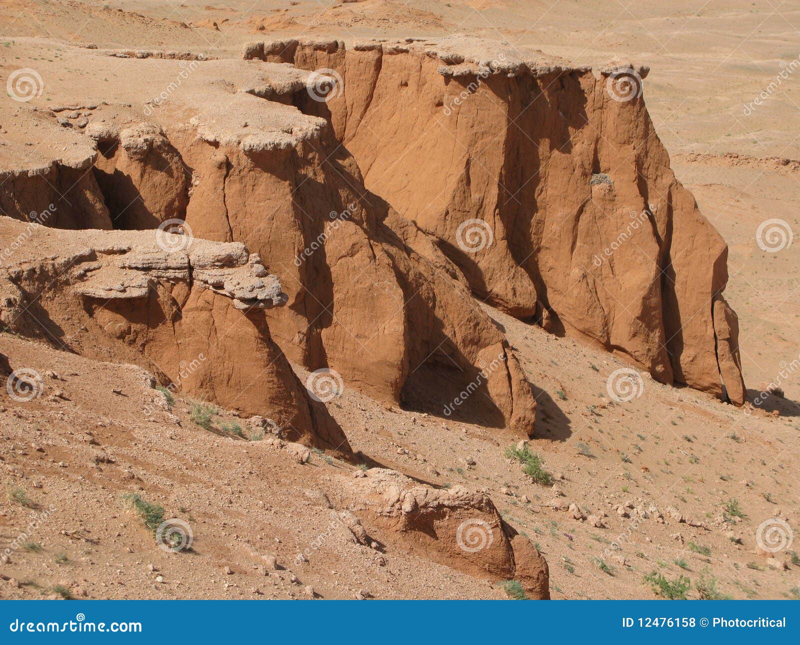 Red sand cliffs stock photo. Image of erosion, landscape - 12476158