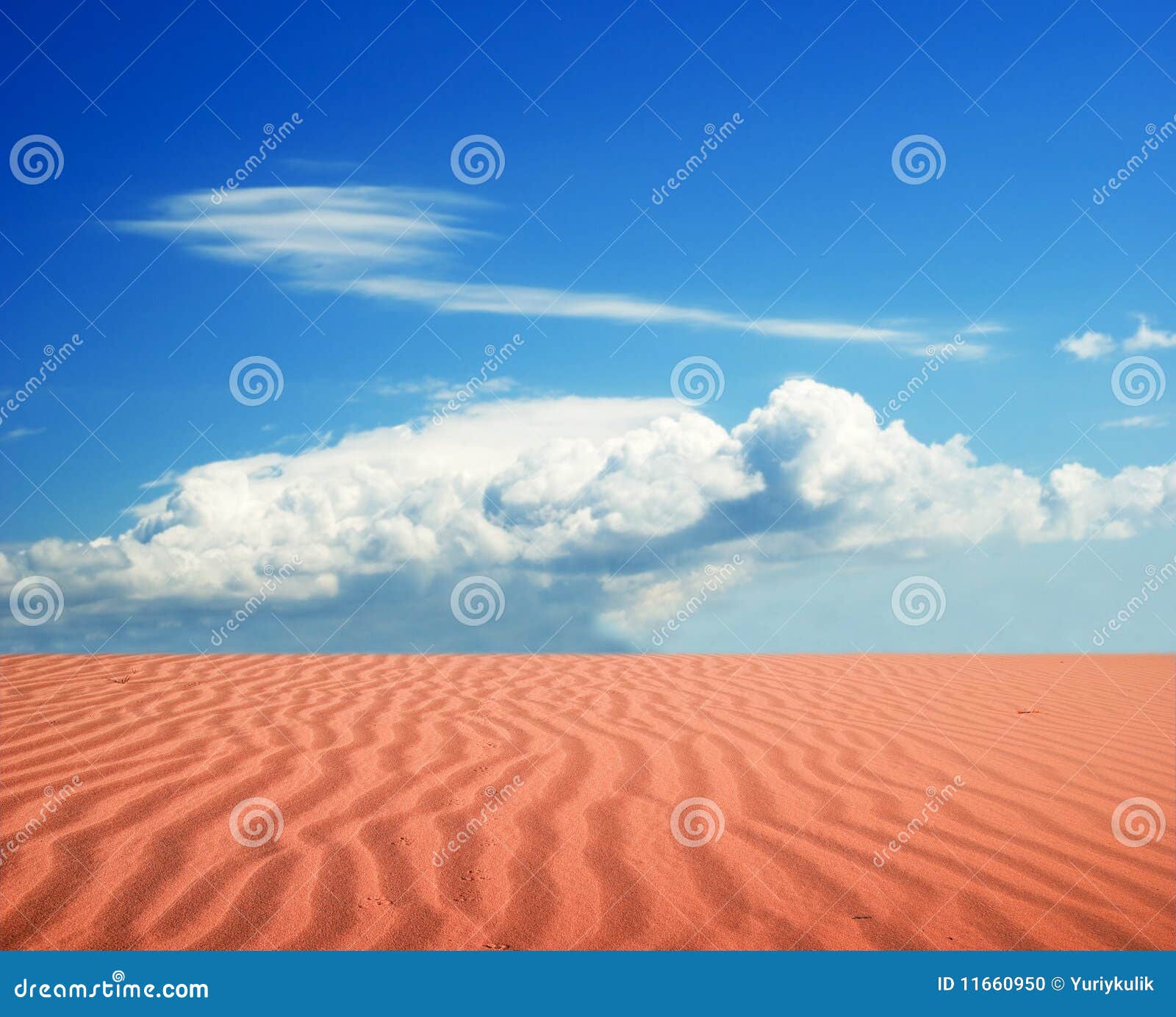 Red sand desert stock photo. Image of dune, cloudscape - 11660950