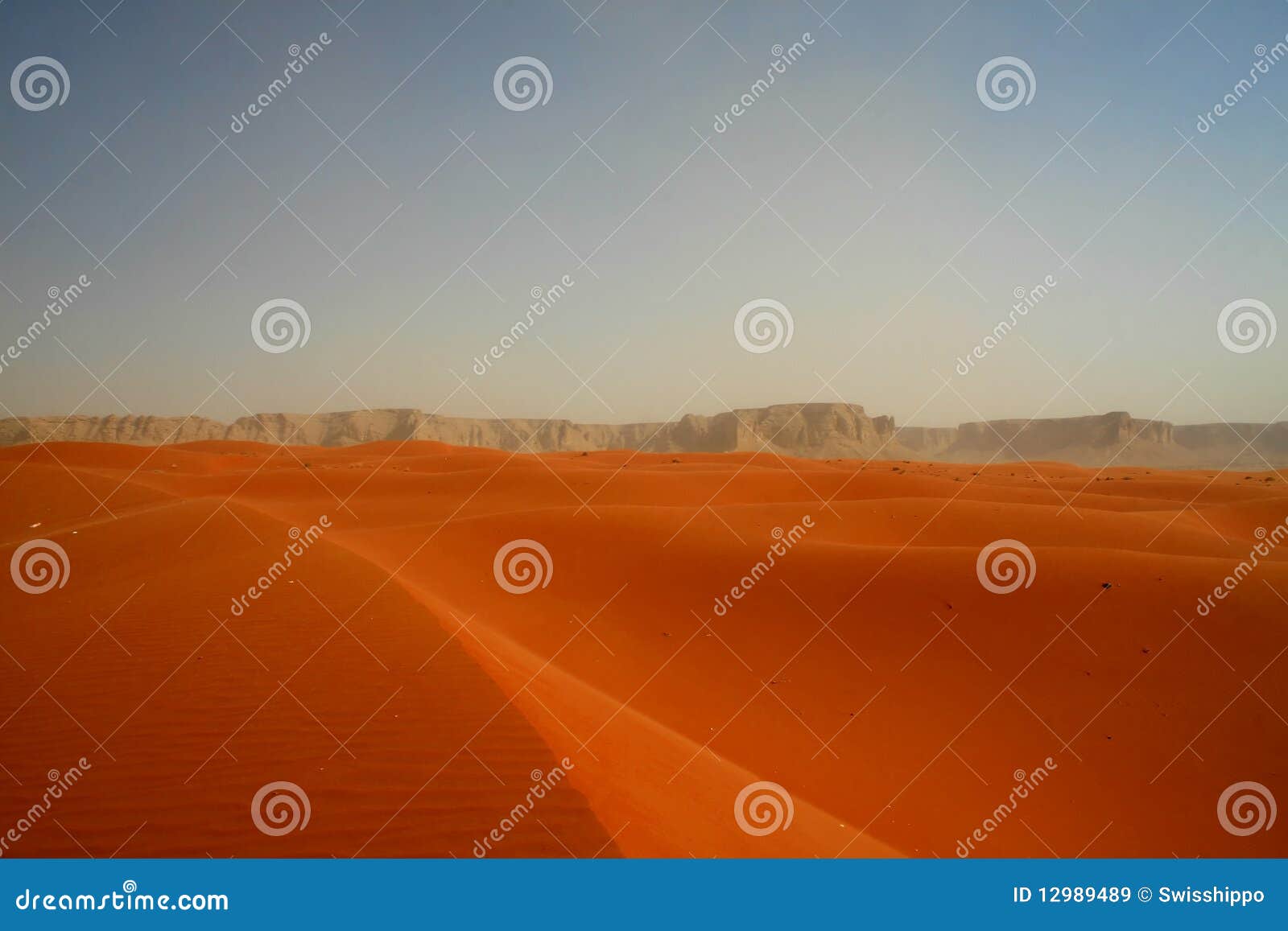 Red sand desert stock image. Image of nature, lost, asia - 12989489