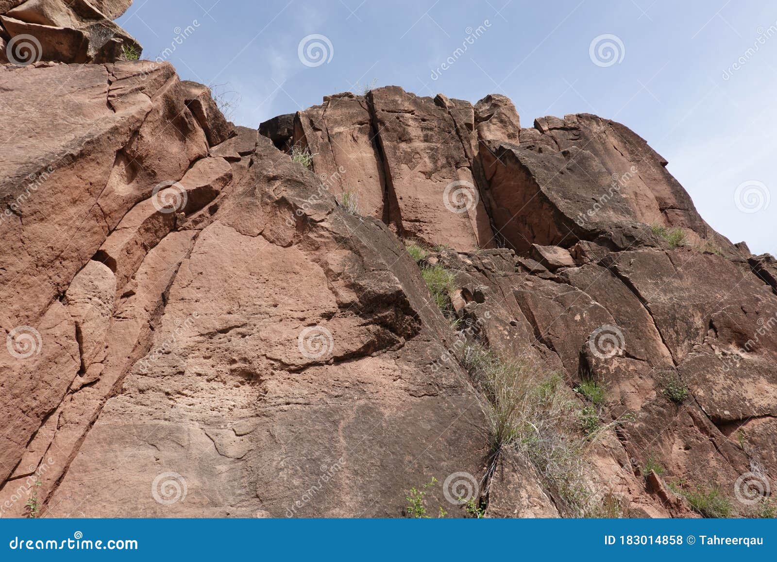 Red sand stone rocks stock photo. Image of valley, stone - 183014858