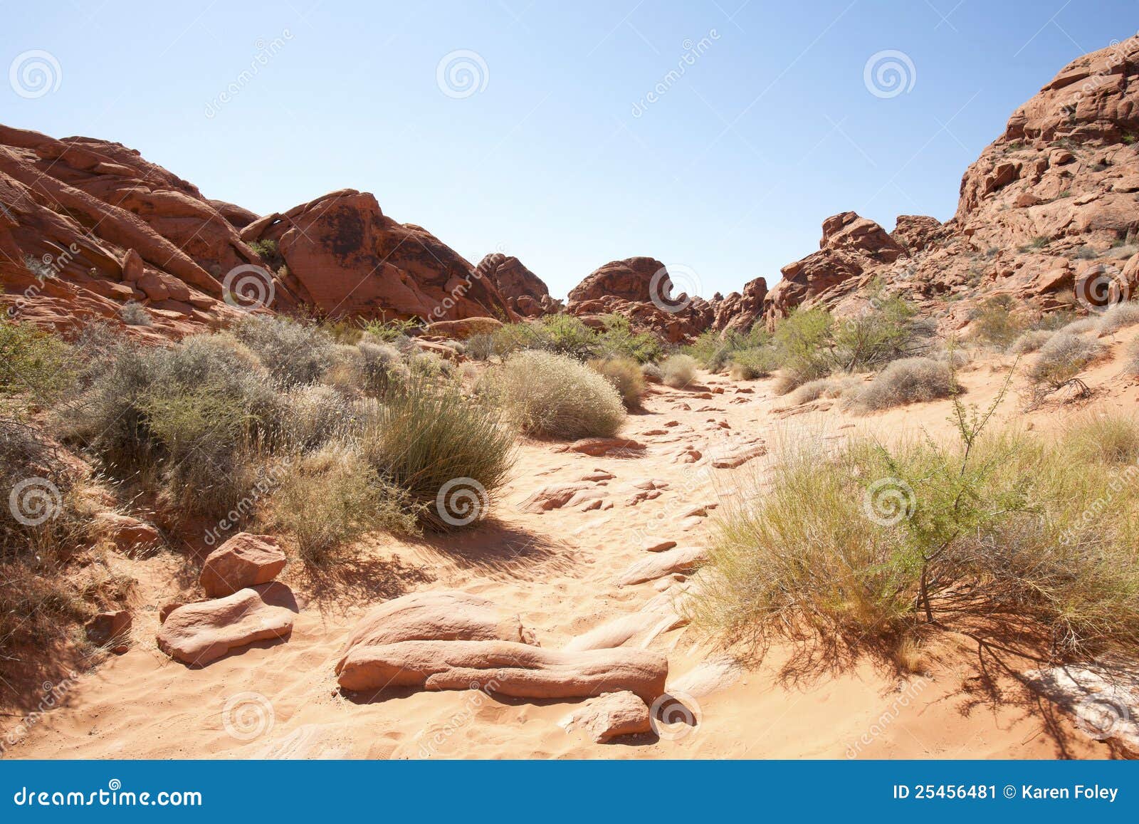 Red Sandstone Desertscape stock image. Image of outdoor - 25456481