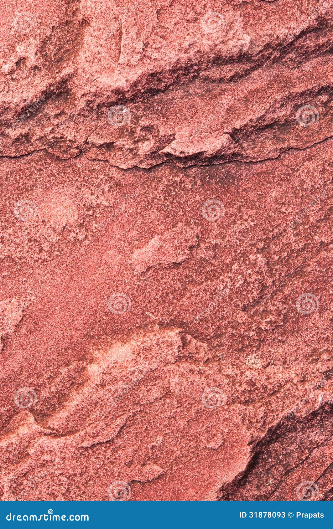 Red sandstone. stock image. Image of nature, bedrock - 31878093